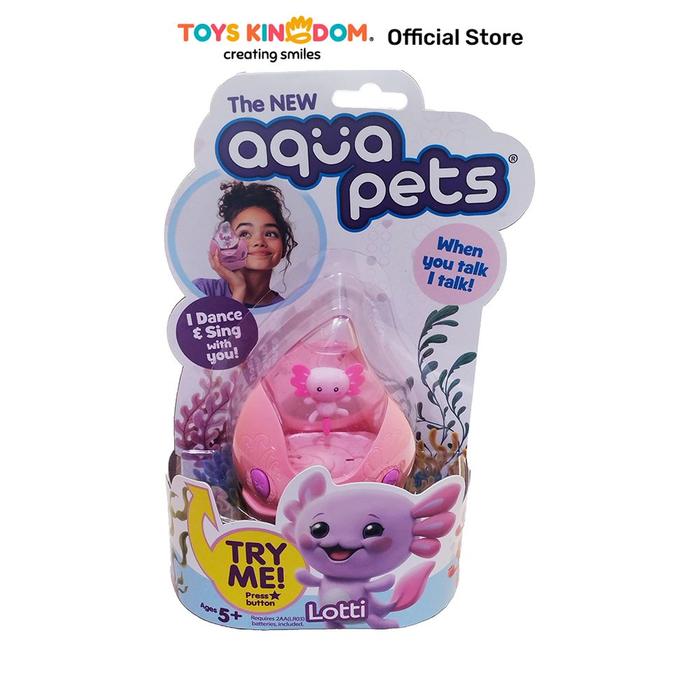Promo Toys Kingdom Aqua Pets Lottie - Pink Kids Toy Mainan Anak Bermain ...