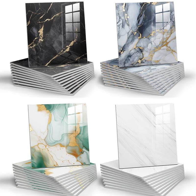 Jubin Pancuran Kupas dan Tongkat, LuxeMarble, Panel Dinding PVC Kalis ...