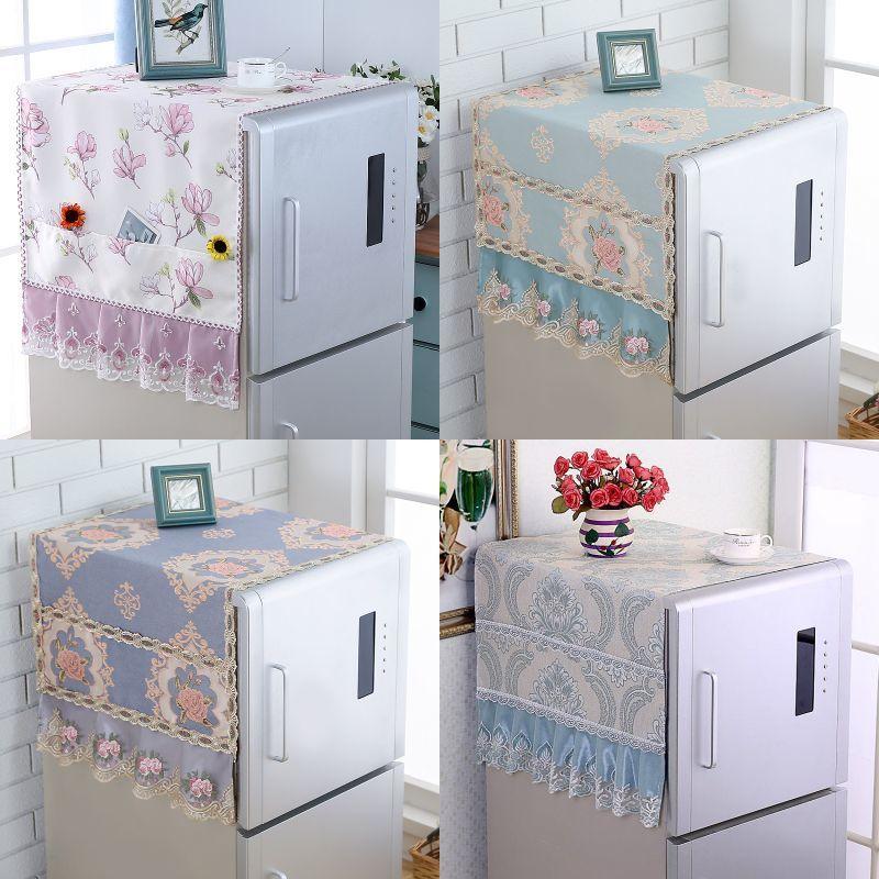 Sanchengby314191 Refrigerator Cover Cloth Double-Door Single - TikTok ...