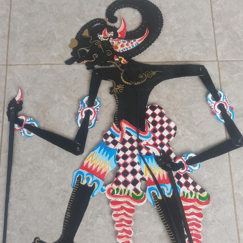 BIMO WERKUDARA JAGAL ABILAWA TOKOH WAYANG KULIT WAYANG BAHAN - Shop ...