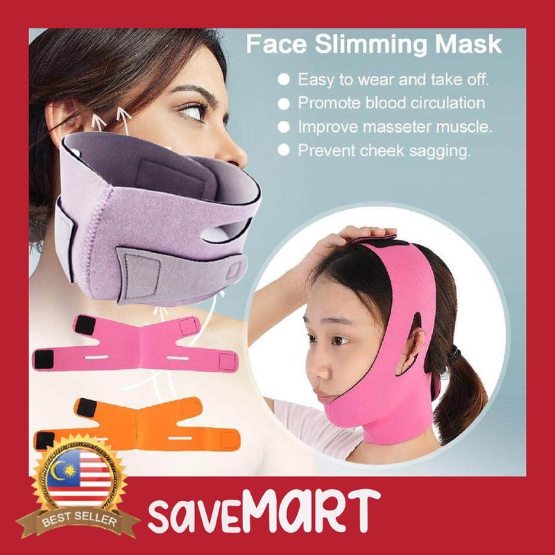 V Shape Face Anti Wrinkle Chin Lift Up Facial Strap Line Bel - TikTok ...