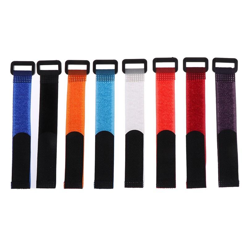 10x Reusable Fishing Rod Tie Holder Strap Fastener Ties Fishing ...