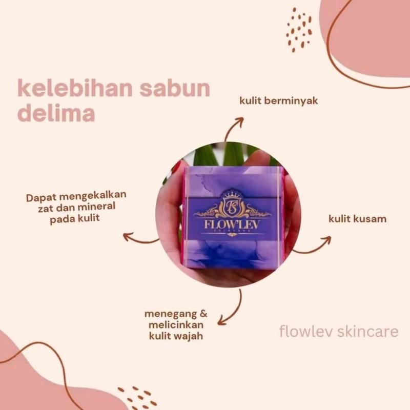 สบู่ทำความสะอาดผิวหน้า flowlev skincare - TikTok Shop Thailand