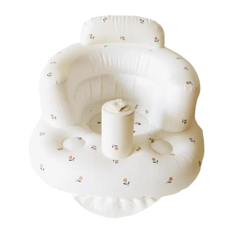 PVC Newborn Inflatable Baby Seat Pool Floats Bath Chair Floo - TikTok ...