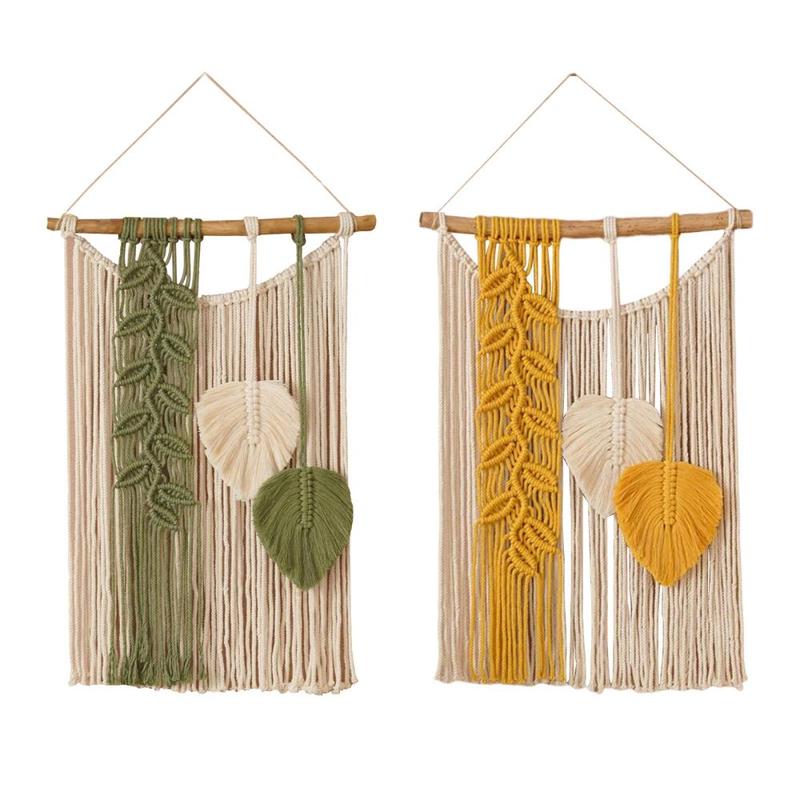 Macrame Wall Hanging Bohemian Macrame Wall Art Durable Decorative ...