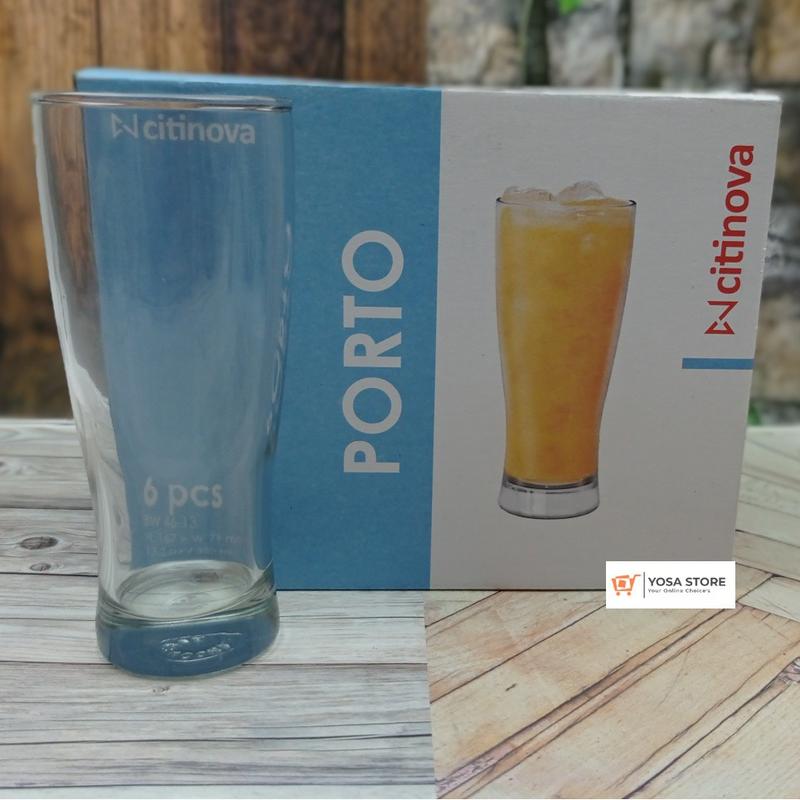 Gelas Minum Jus Kaca Tipe Porto Citinova - 1 Pcs - Shop | Tokopedia