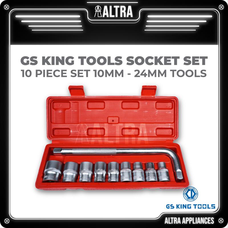 GS King Tools / Dichuang 10pcs 1/2" Socket Wrench Set - TikTok Shop ...