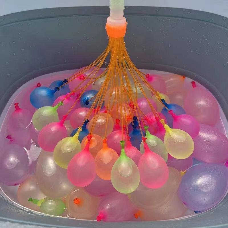 111pcs Colorful Water Fight Water Fight Water Balloon Rapid Water ...