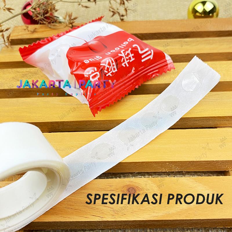 Lem Dekorasi / Lem Balon Ulang Tahun / Glue dot balloon - Shop | Tokopedia