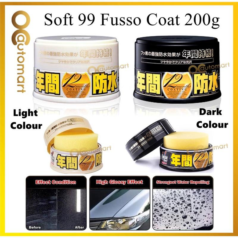 ( Free Gift ) Soft 99 Fusso Coat 12 Months Dark or Light Color - TikTok ...