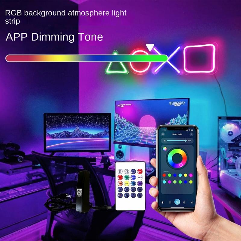 TV Background Ambience Light by Bluetooth+Infrared+Music ...