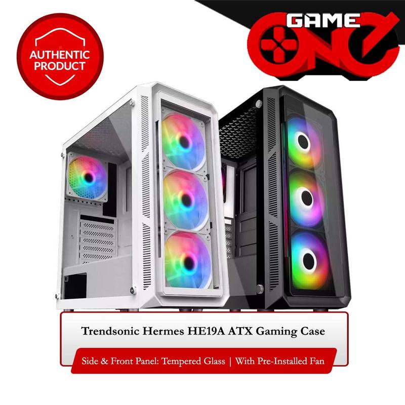 TrendSonic Hermes HE19A ATX Gaming Case - TikTok Shop Philippines