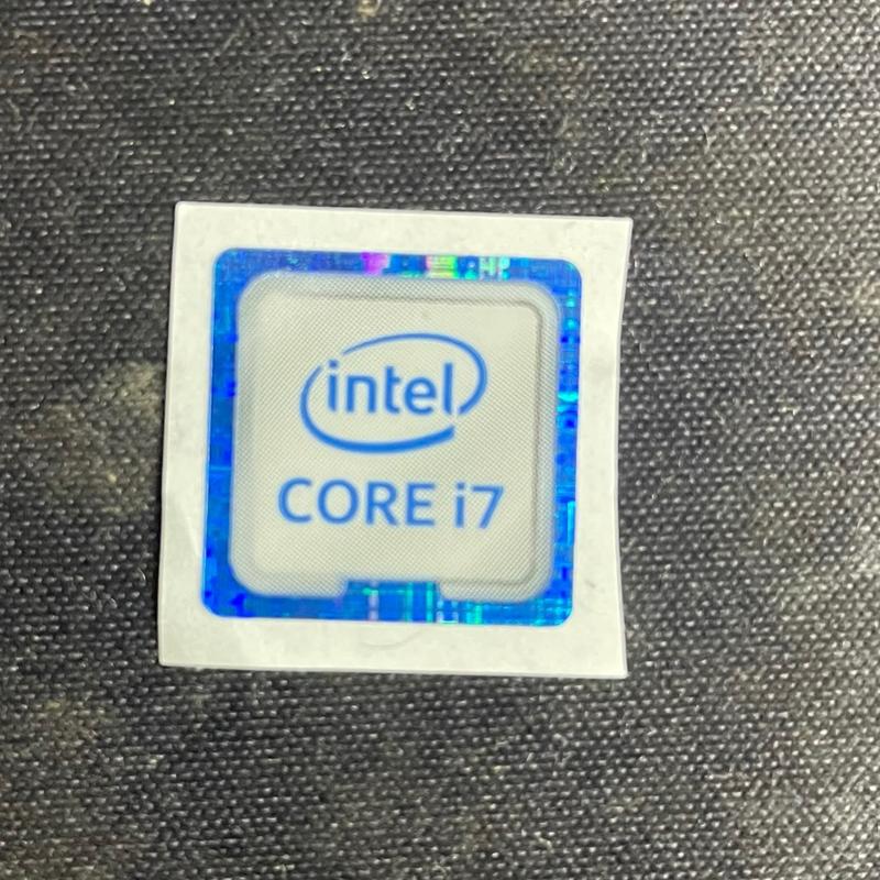 Stiker logo intel core i7 skylake original - Shop | Tokopedia