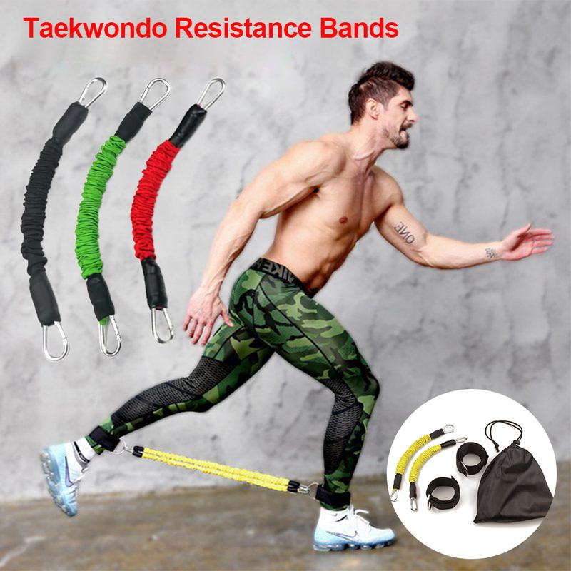 20LB-80LB Gym Rubber Pull Rope Resistance Band Fitness Training ...
