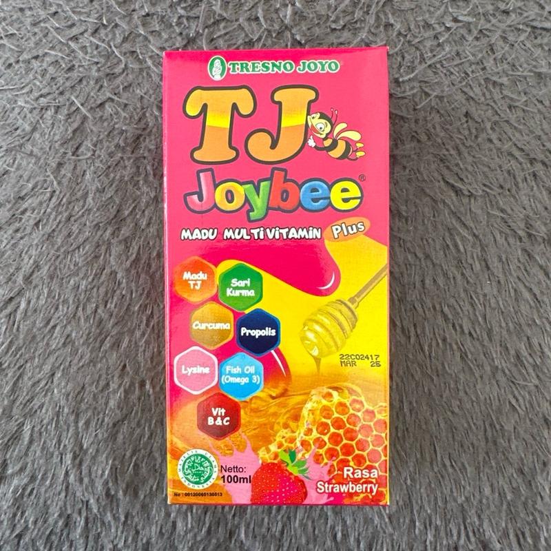 TJ Joybee Madu Multivitamin Rasa Strawberry Botol isi 100 ml - Shop ...