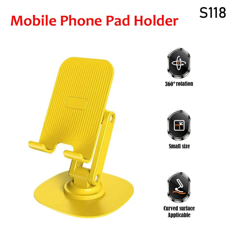 Collapsible Telescopic Bracket 360° Rotatable Mobile Phone Holder ...