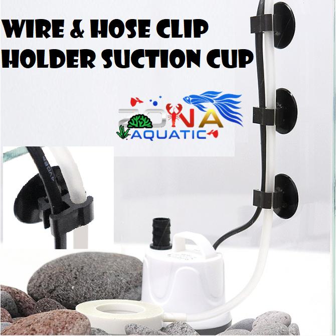 READY STOCK | MULTIFUNCTIONAL DUAL CLIP SUCTION CUP | AQAURIUM WIRE ...