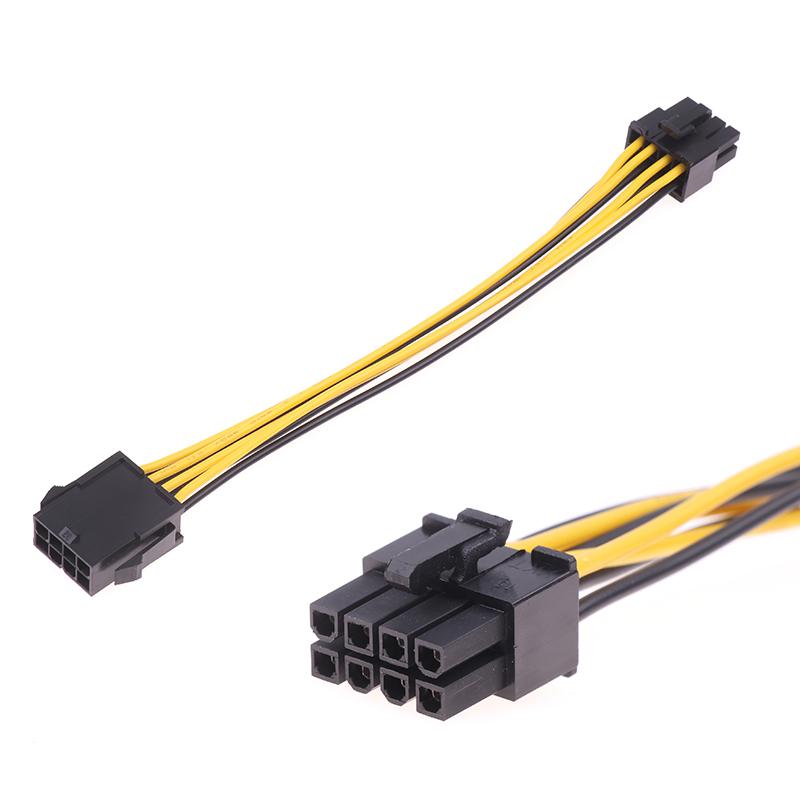 Adapter PCI-E CPU EPS 8 Pin To Dual 8P Power Splitter Graphics Card for ...