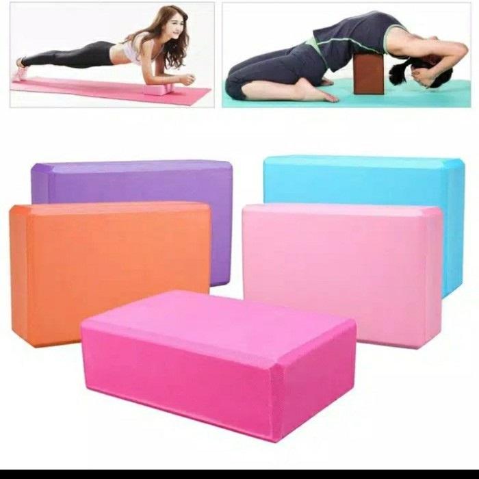 BALOK YOGA/YOGA BRICK/YOGA BLOCK PVC EVA ORIGINAL HARGA GROSIR - Shop ...
