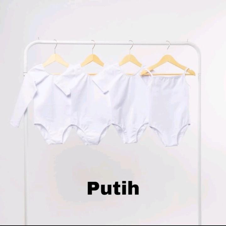 Baju ballet Leotard Ballet Anak Dewasa Katun warna Putih - Shop | Tokopedia