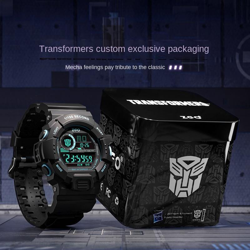 Jam Tangan Elektronik, Transformers, Kalis Air, Berkilau, Fesyen ...