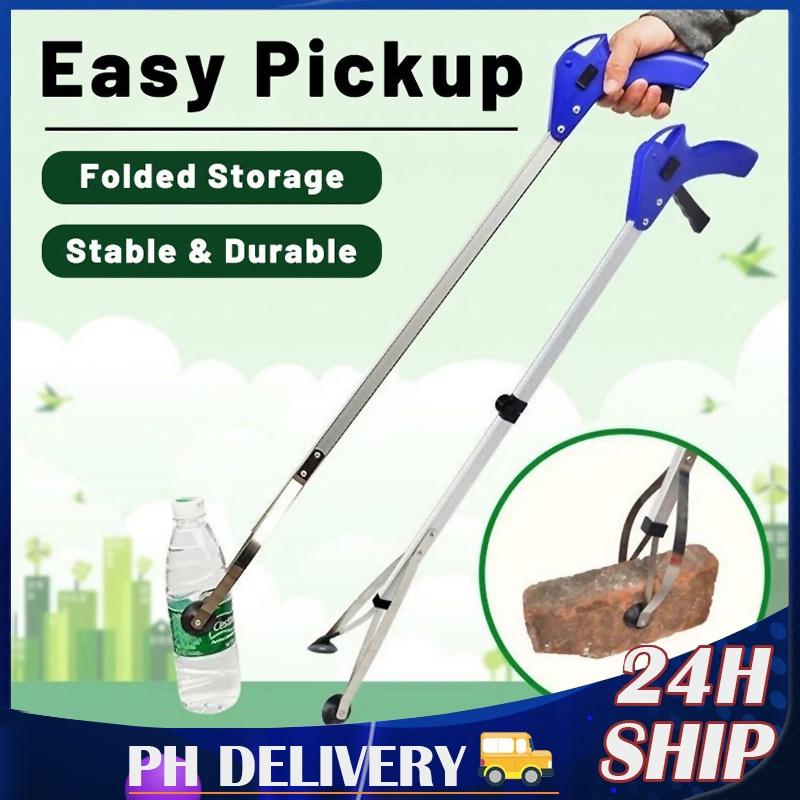 Folding litter picker Metal grab litter picker bar picking tool ...