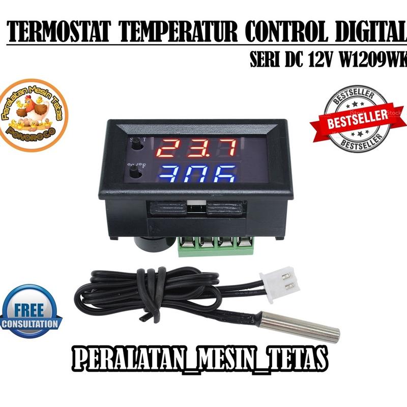 W1209WK Termostat Temperatur Controll Digital DC 12V Pengatu - Shop ...