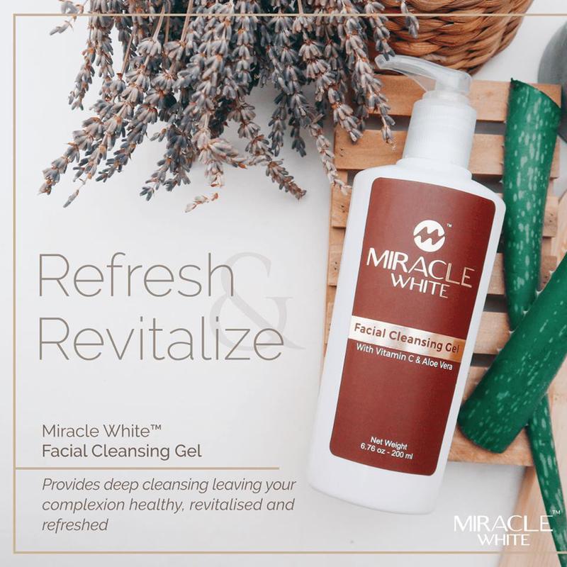 MIRACLE WHITE CLEANSER All Skin Types - TikTok Shop Malaysia