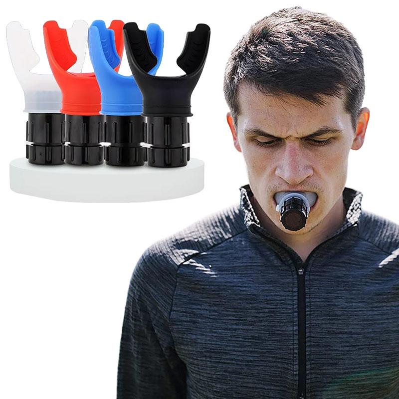 Breathing Exercise Device Trainer Lung Face Mouthpiece Fitness - TikTok ...
