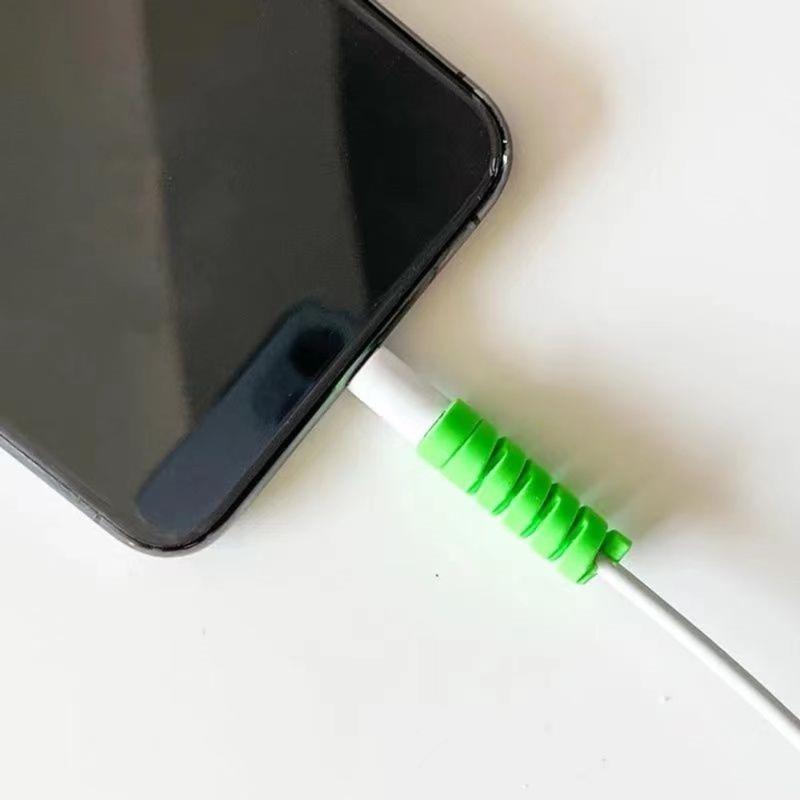New TPR Data Cable Protective Sleeve Anti Bending Prevent Breakage ...