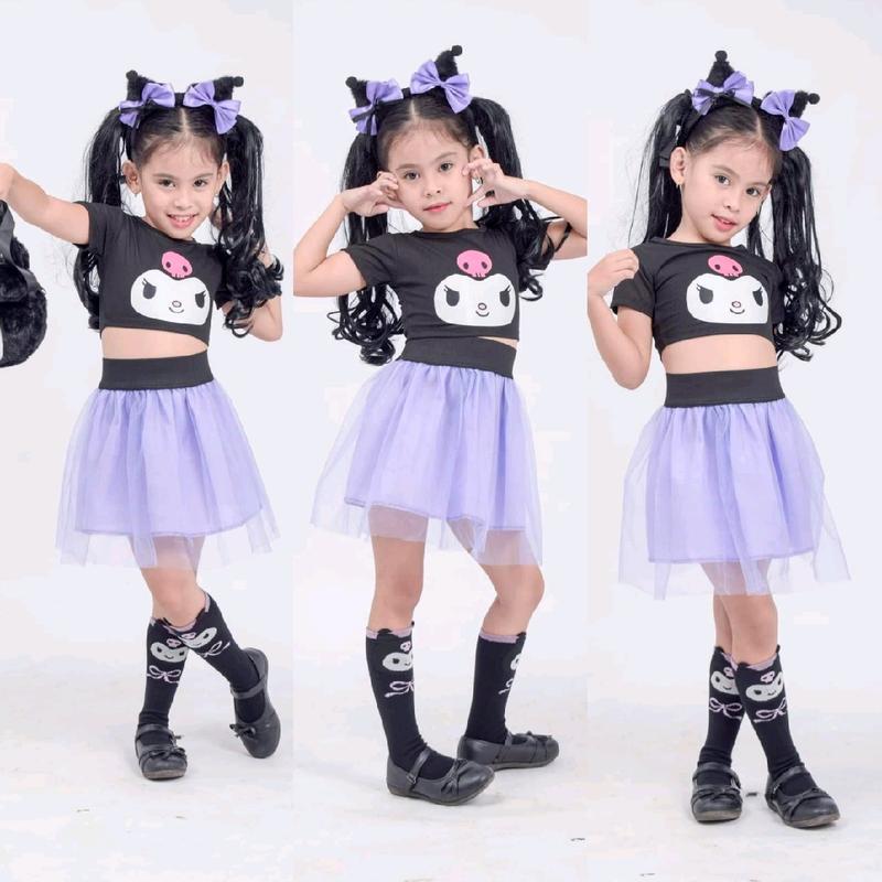 Kyian.ph Kuromi Tutu Terno 1-7yo (free hairclip) RTW OOTD fo - TikTok ...