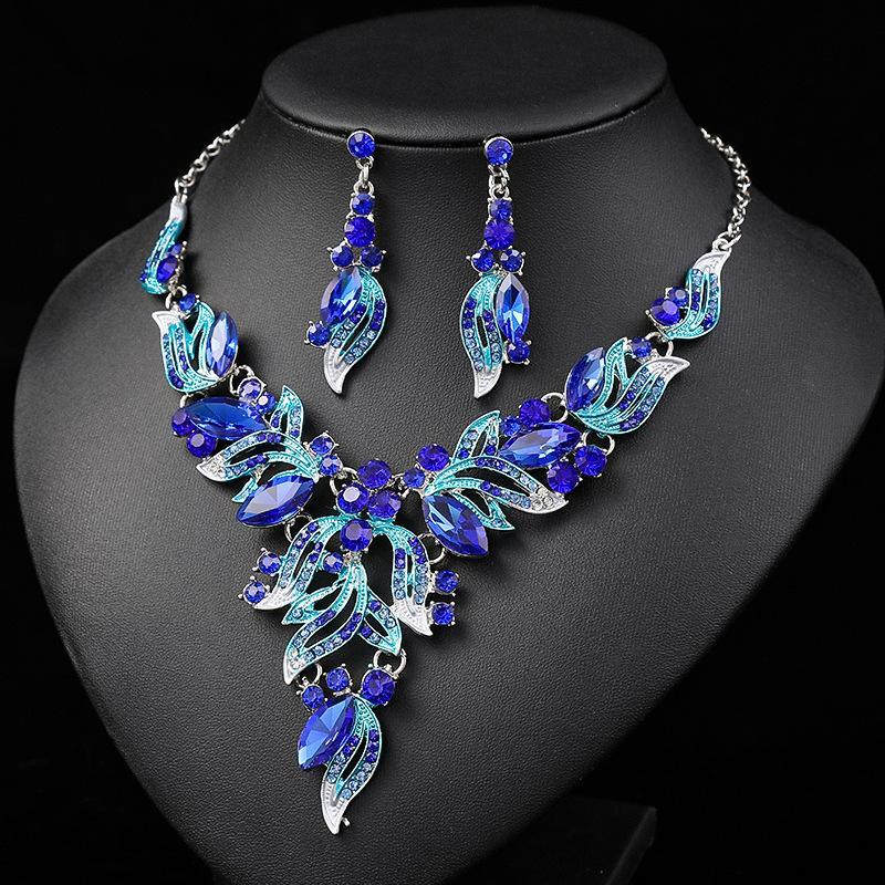 Exaggerated Fashion Shiny Large Necklace Boho Bride Wedding - TikTok ...