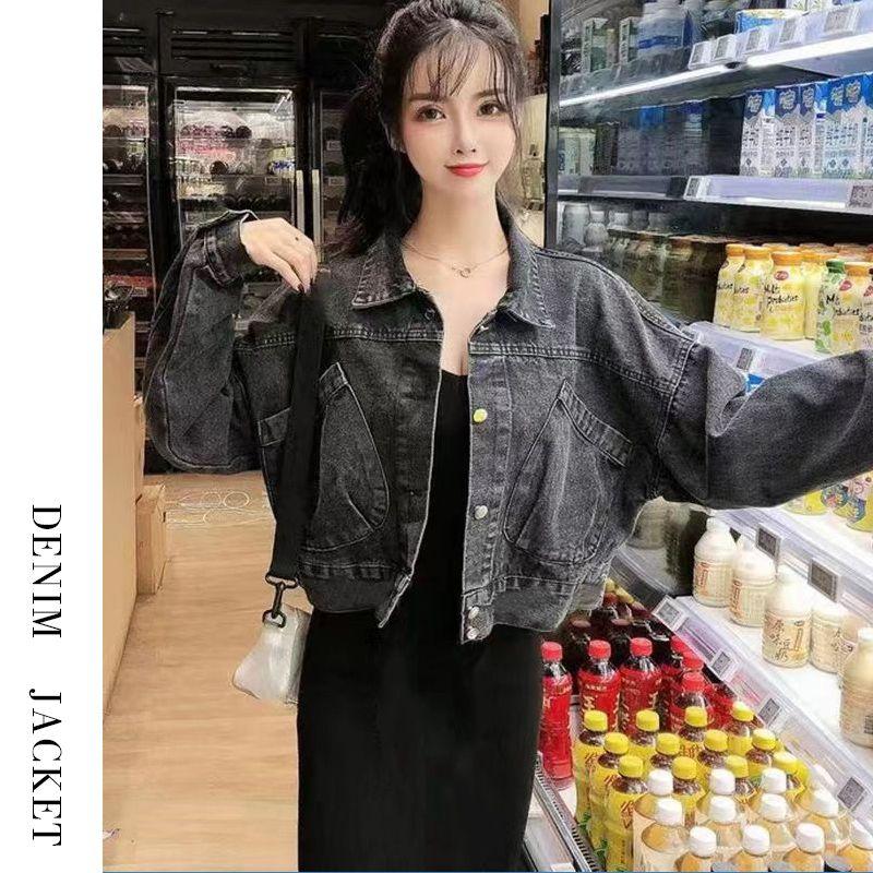Jaket Denim, Mewah, Gaya Comel dan Seksi, Jaket Streetwear Bergaya Baru ...