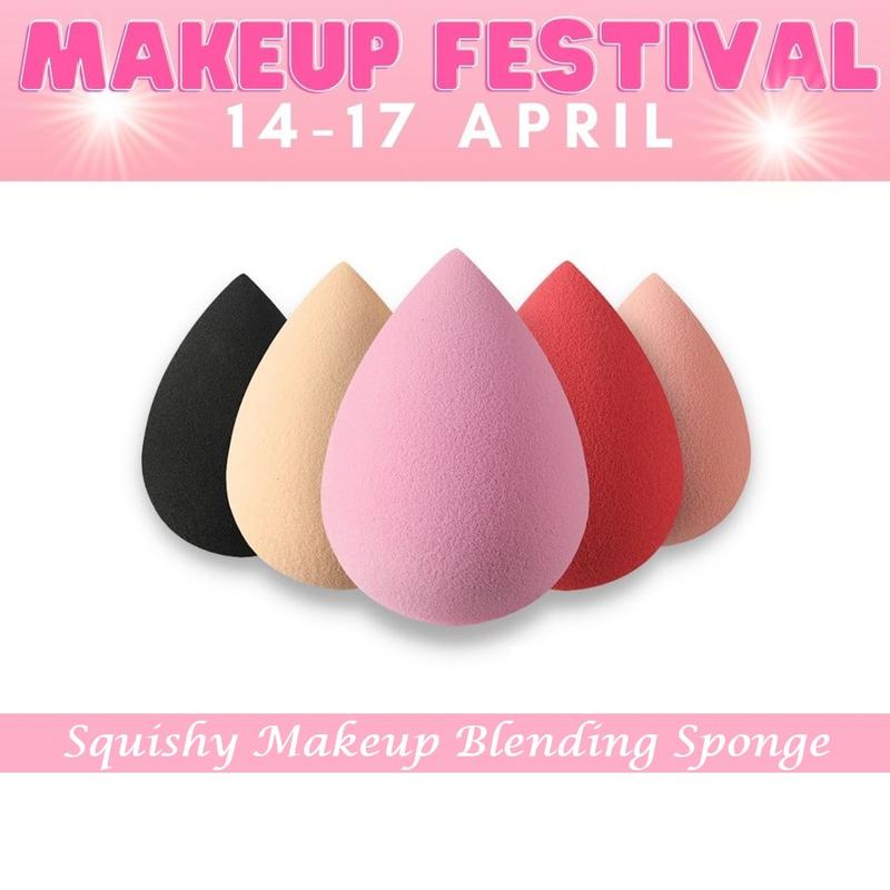 SQUISHY Makeup Blending Sponge Beuaty Makeup Puff - TikTok Shop Malaysia