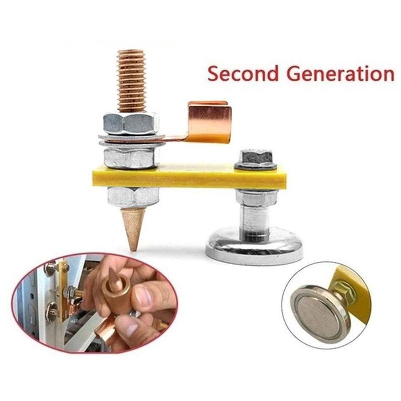1pc Welding Head Strong Magnetic Ground Connector Welding Earth ...