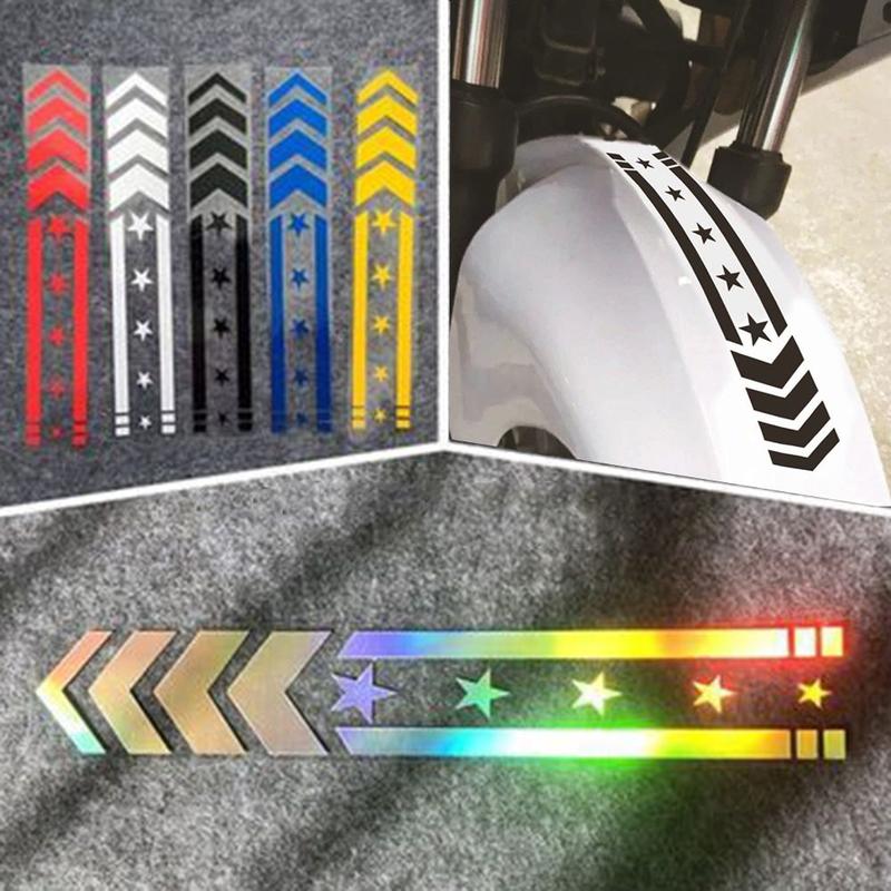 [CAPS HOT] Car Motorcycle Reflective Arrow Decals Rim Stripe - TikTok ...