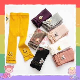 (LG B) Legging Anak Bayi Perempuan Tebal Import Ruffle Bunga - Shop ...