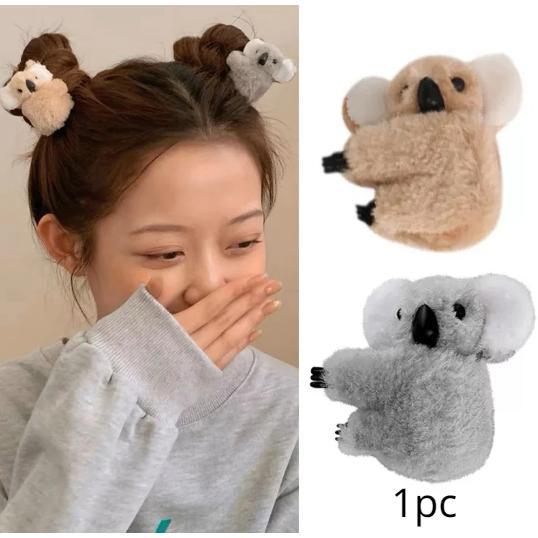 Klip Poni Sisi, Comel dan Mewah, Hiasan Beruang Koala, Klip Rambut ...
