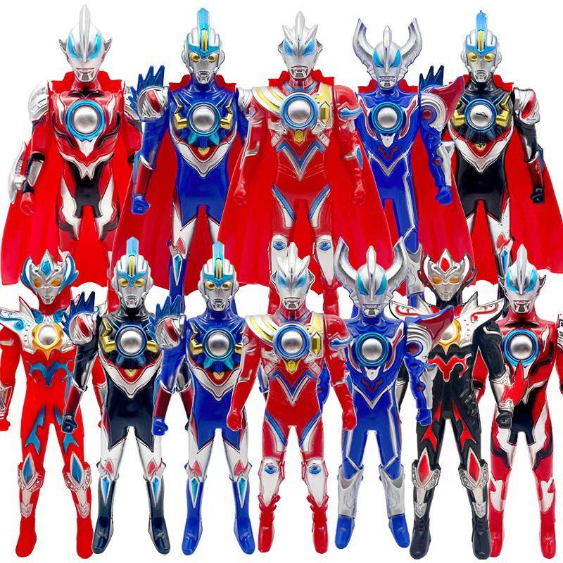 Mainan Ultraman, Set Penuh, Untuk Kanak-kanak Lelaki, Tokoh Tujuh ...
