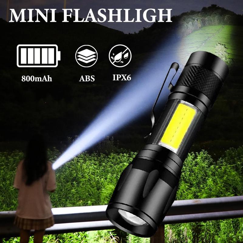 Lampu Suluh LED, Saiz Mini, USB Boleh Dicas Semula, Penggunaan - TikTok ...