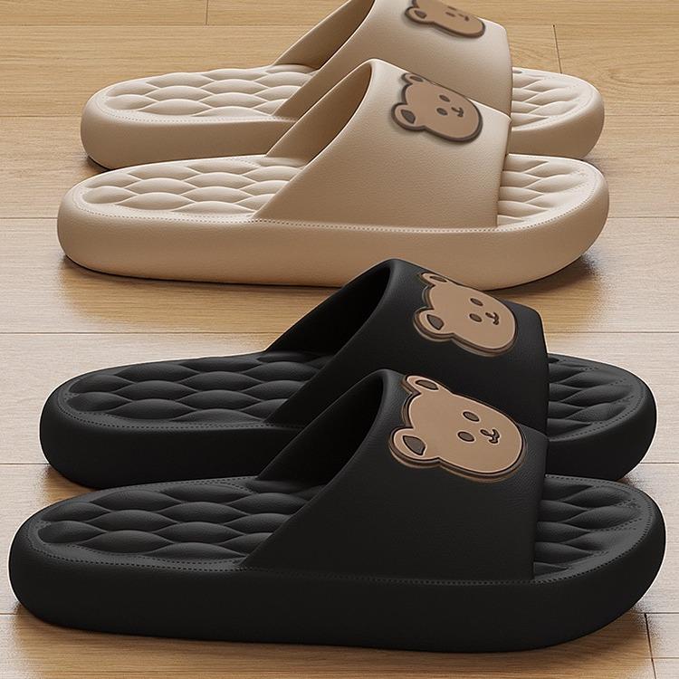 (แนะนำให้ซื้อเพิ่ม1เบอร์) พร้อมส่ง รองเท้า แตะแฟชั่น hello bear ...