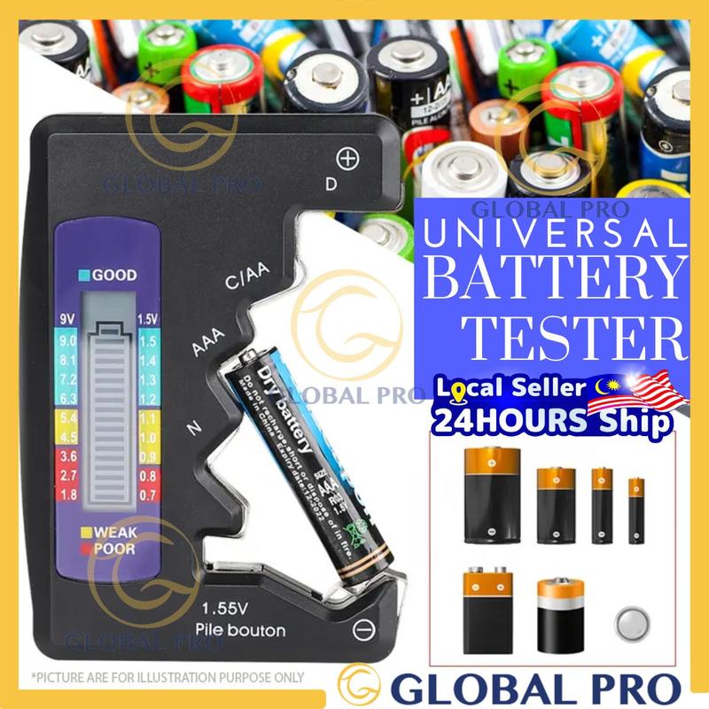 Universal Digital Battery Tester LCD Display Battery Capacit - TikTok ...