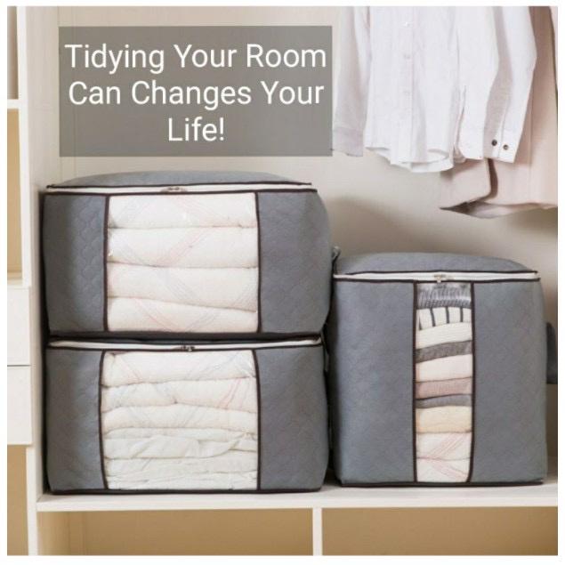 Beg Besar Boleh Lipat untuk Simpan Selimut Bantal Baju/ Larg - TikTok ...