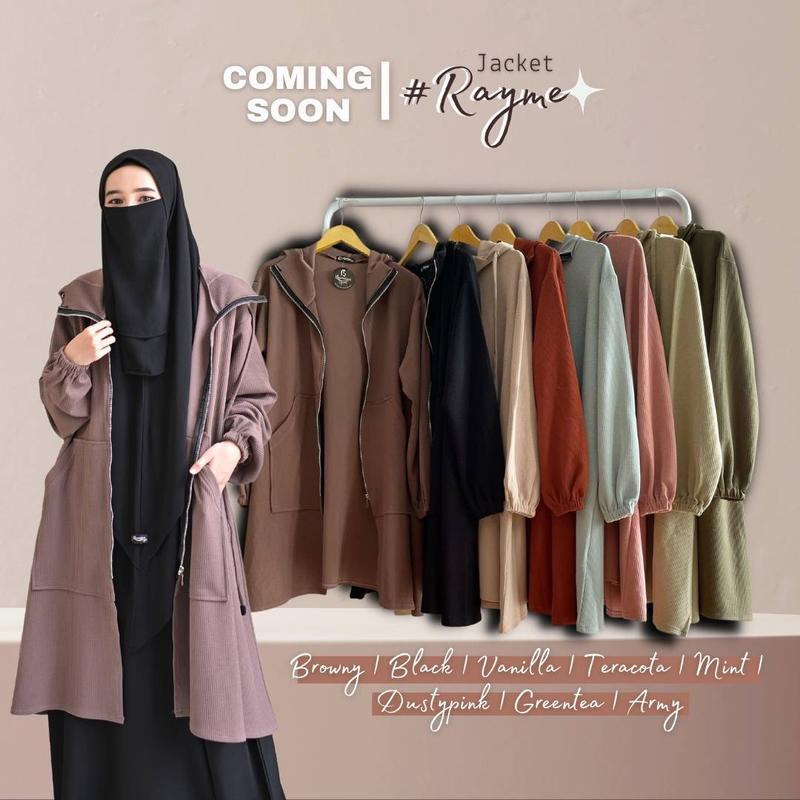 Jacket Rayme by Khumayra Syar’i - Shop | Tokopedia