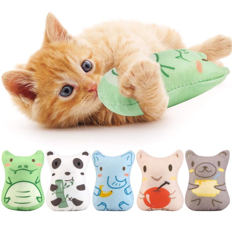 Mainan Catnip, untuk Kucing Dalaman, Mainan Kucing Mewah, Mainan ...