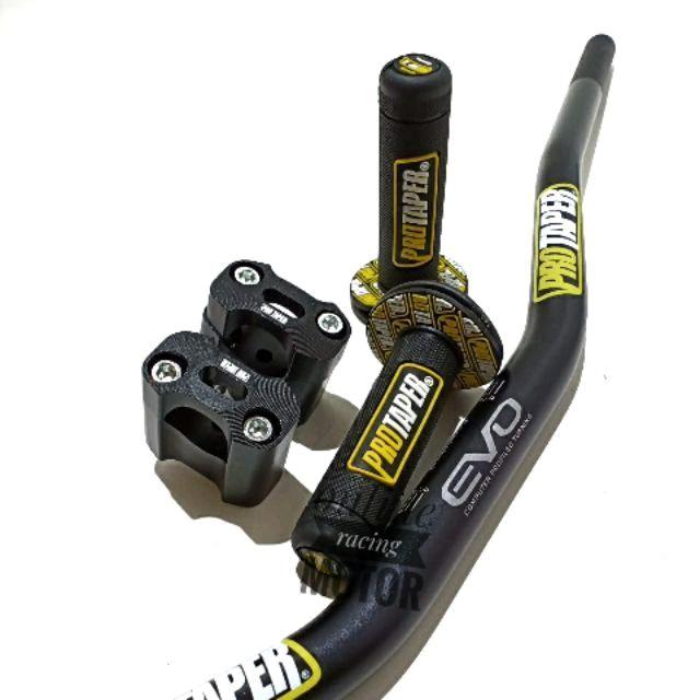 Stang fatbar evo low paketan + handgrip + riser stang klx cr - Shop ...