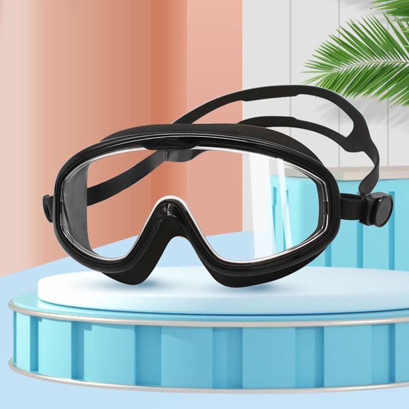 Universal Big Frame Adult Swimming Goggles Waterproof Anti-fog - TikTok ...