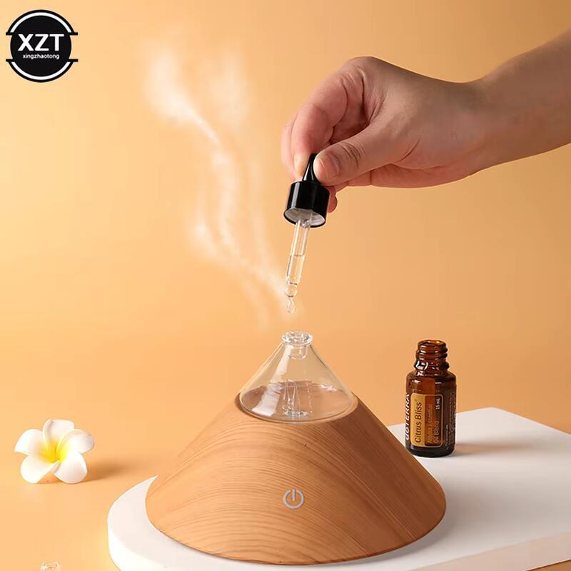 Waterless Aromatherapy hine Air Purifier Home Wood Grain Cold Aroma ...