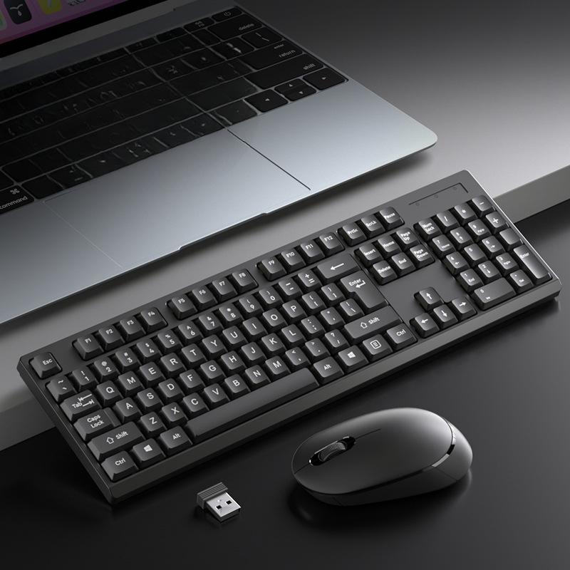 Wireless Keyboard and Mouse Suite Mute - Perfect for Office Use ...