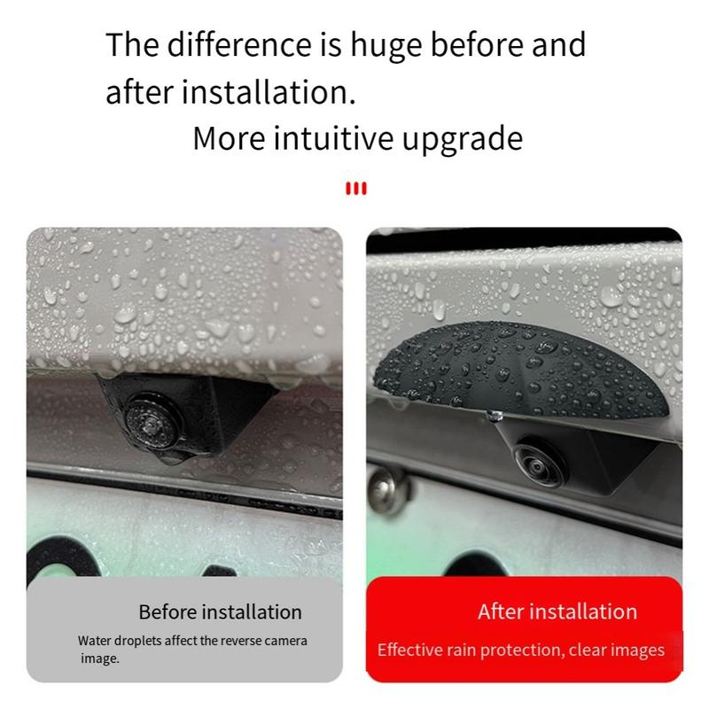 [XYLH] Silicone car Anti-Rain Cover for Rear View Cameras Protection ...